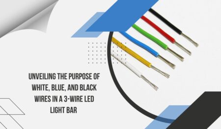 Purpose of White, Blue, and Black Wires in a 3-Wire LED Light Bar Explained